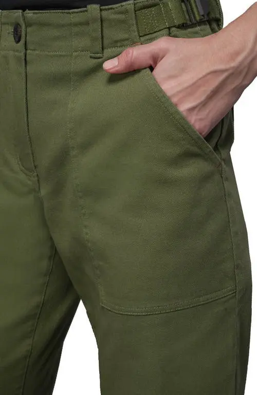 WILDFANG Essential Denim Utility Pant - Moss Green
