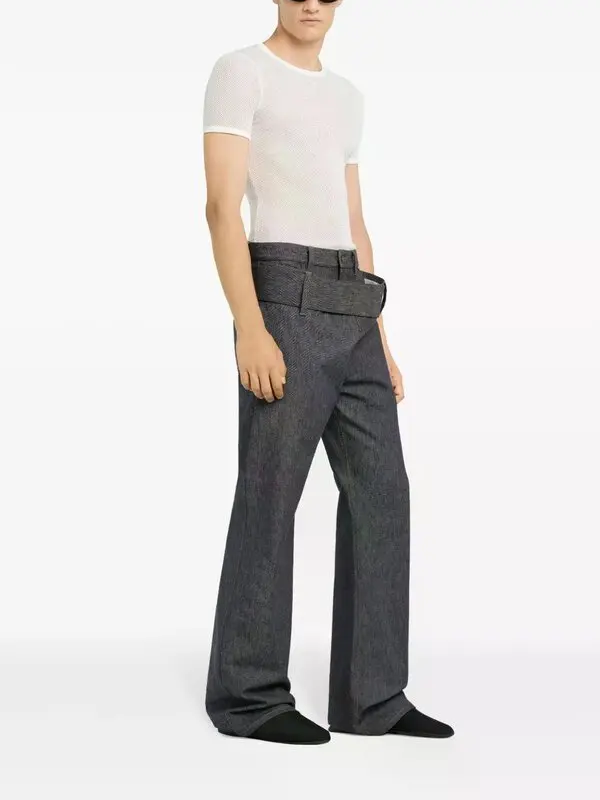 COURREGES Mesh T-shirt - White
