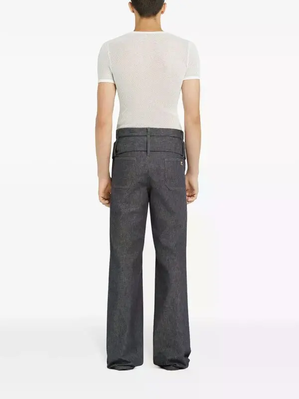 COURREGES Mesh T-shirt - White