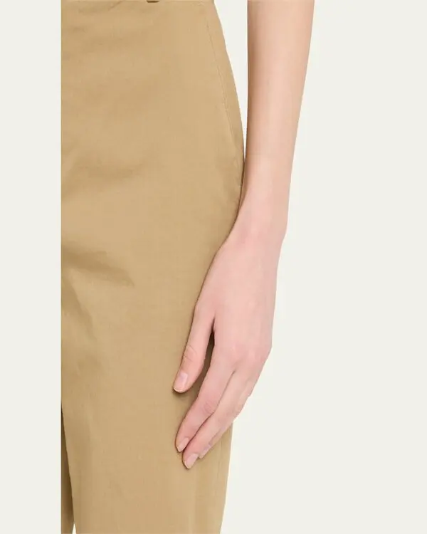 Vince Mid-rise Chino Shorts - Desert