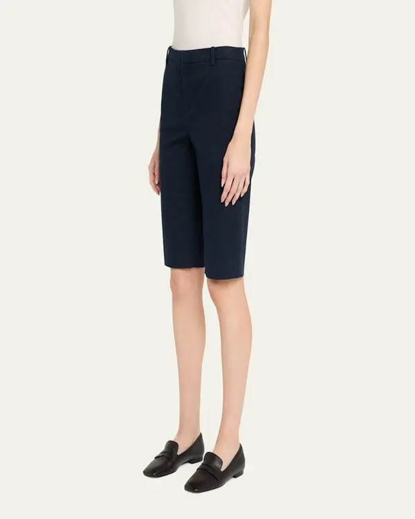 Vince Mid-rise Chino Shorts - Desert