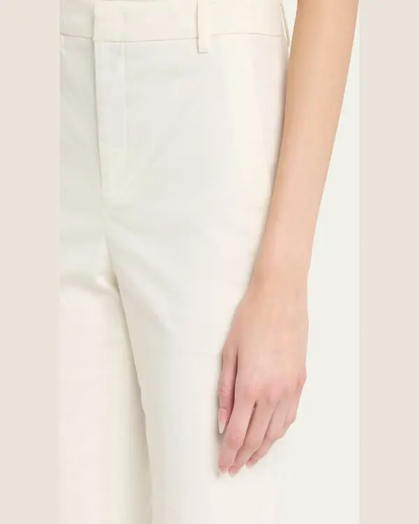 Vince Mid-rise Chino Shorts - Desert