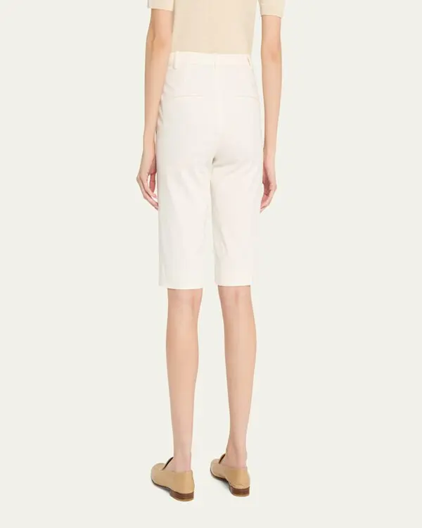 Vince Mid-rise Chino Shorts - Desert