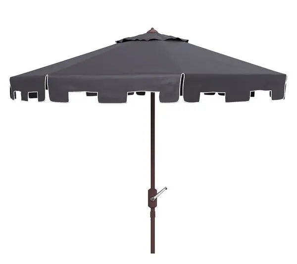 VALERIE PARR HILL Zimmerman 11' Round Market Umbrella Valerie - One-color
