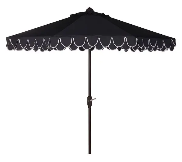 VALERIE PARR HILL Elegant Valance 11' Round Umbrella Valerie - One-color