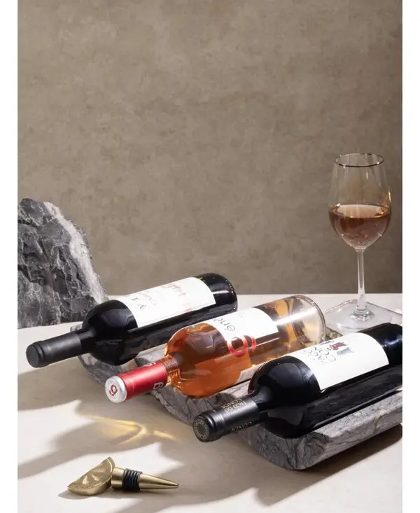 GAURI KOHLI Georgia Onyx Wine Bottle Holder