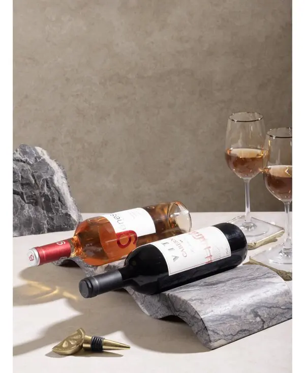 GAURI KOHLI Georgia Onyx Wine Bottle Holder