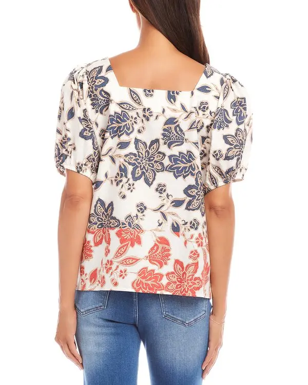 Karen Kane Puff Sleeve Top