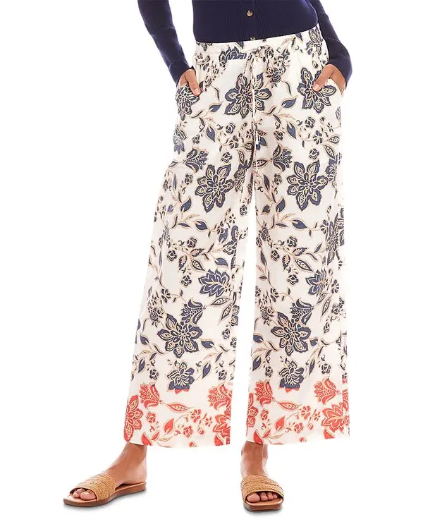 Karen Kane Wide Leg Trousers - Print
