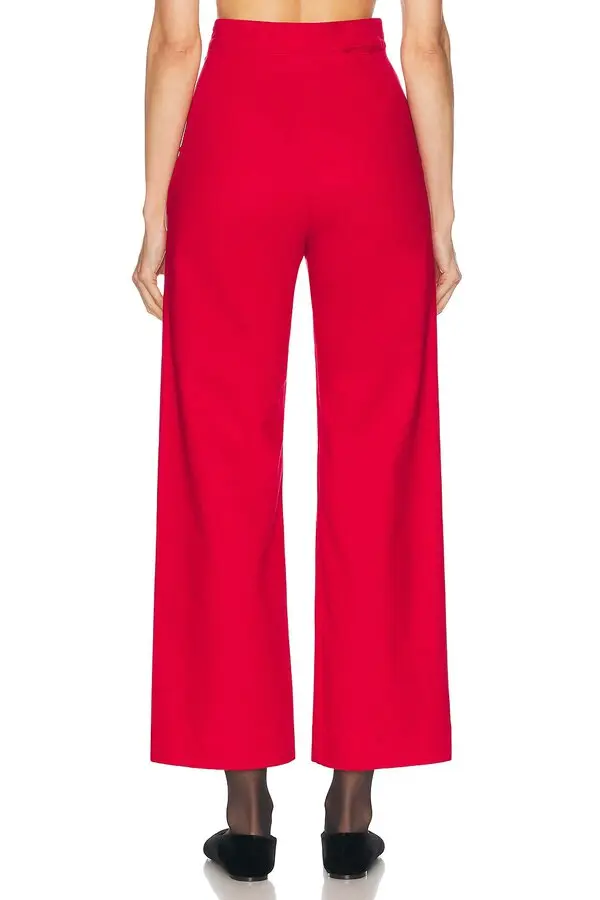 BODE Spring Twill Sailor Trouser - Red