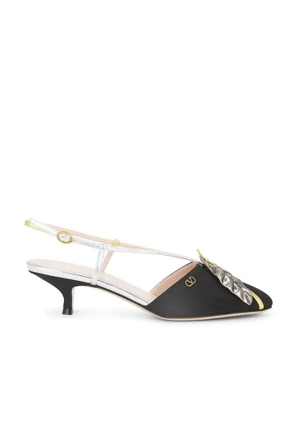 Valentino Garavani Foliage Slingback Pumps
