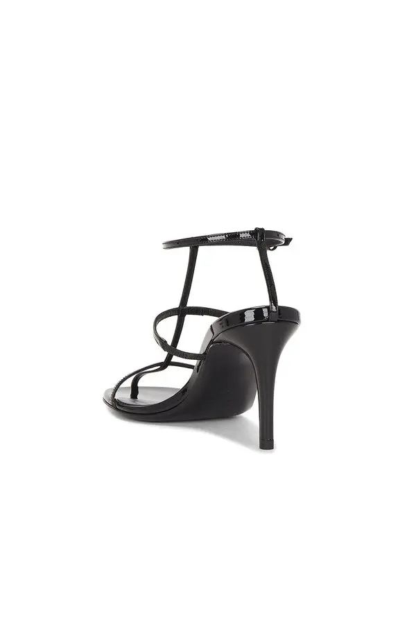 Khaite Cage 75 Sandal - Black