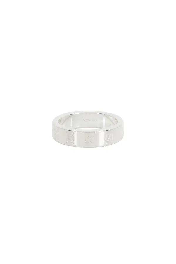 Gucci Signature Ring - Sterling Silver