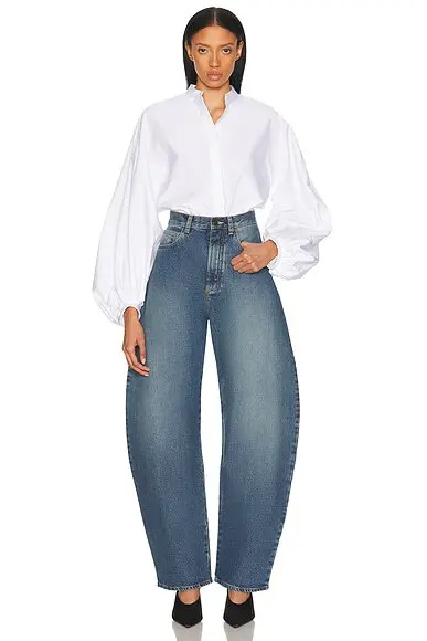 Alaïa Balloon Shirt - Blanc