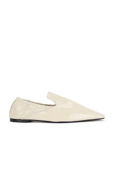 TOTEME Elastic Back Leather Loafer