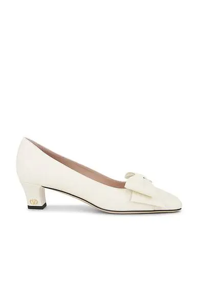 Valentino Garavani Bowow Pump - Ivory