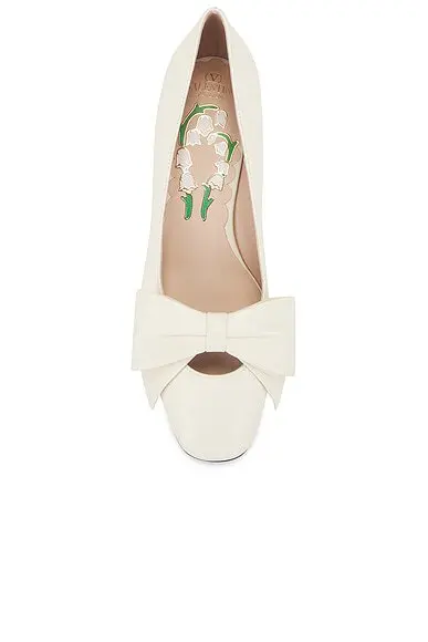 Valentino Garavani Bowow Pump - Ivory