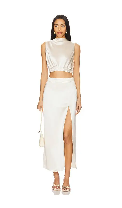 NONCHALANT LABEL Reese Crop Top