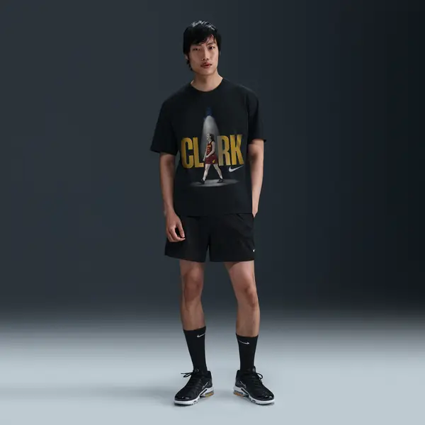 Nike Caitlin Clark "so Win" Adult Basketball T-shirt - Black