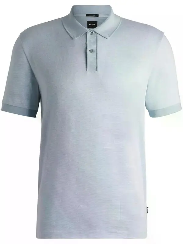 BOSS Cotton Polo Shirt - Blue