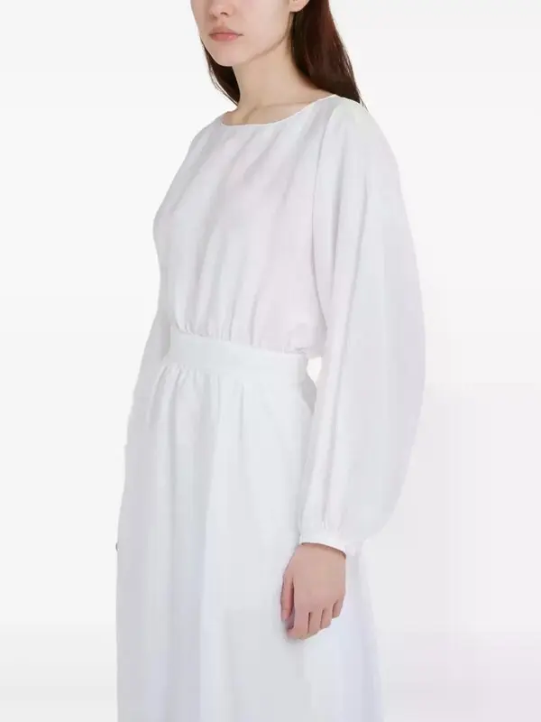 Gabriela Hearst Ahmose Linen Midi Dress