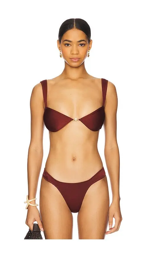 SOMMER SWIM Soriya Bikini Top - Ribera