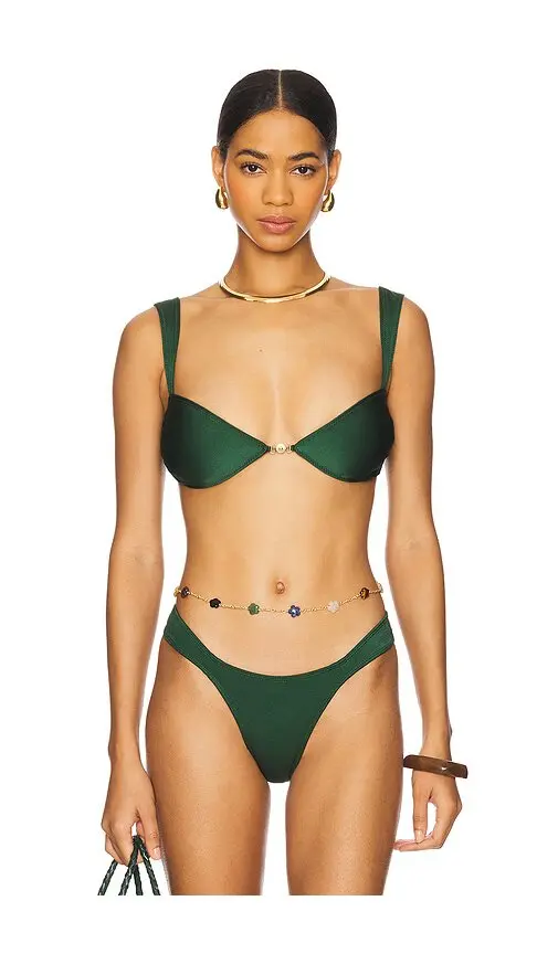 SOMMER SWIM Soriya Bikini Top - Ivy