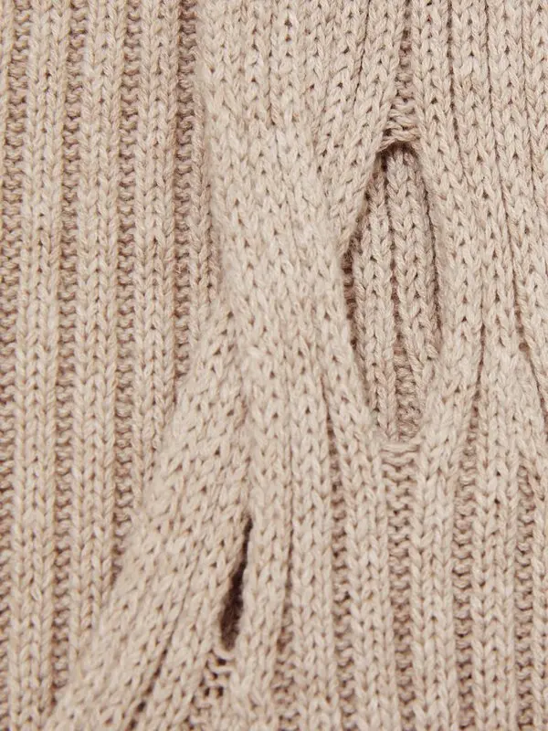 REISS Alethia Twist Strap Knit Vest