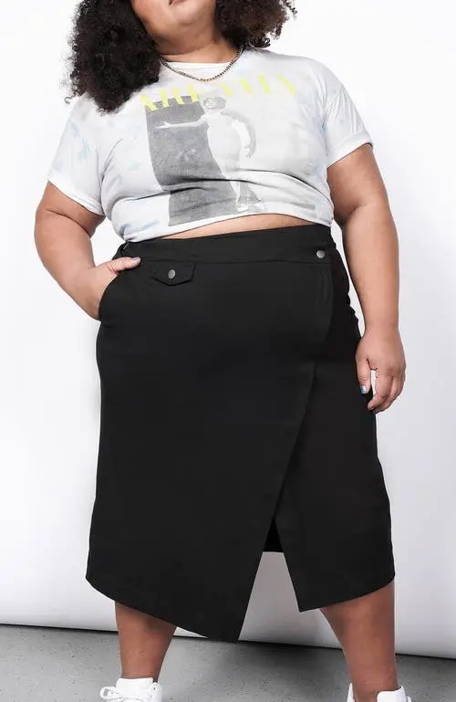 WILDFANG Essential Utility Wrap Skirt