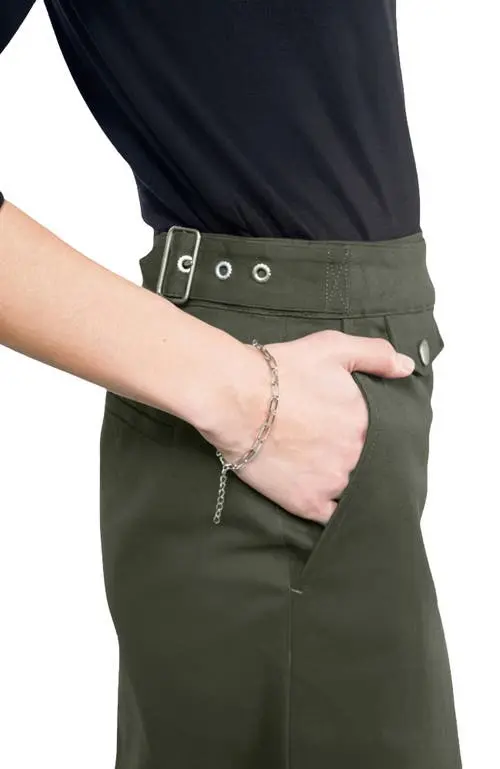 WILDFANG Essential Utility Wrap Skirt - Spruce