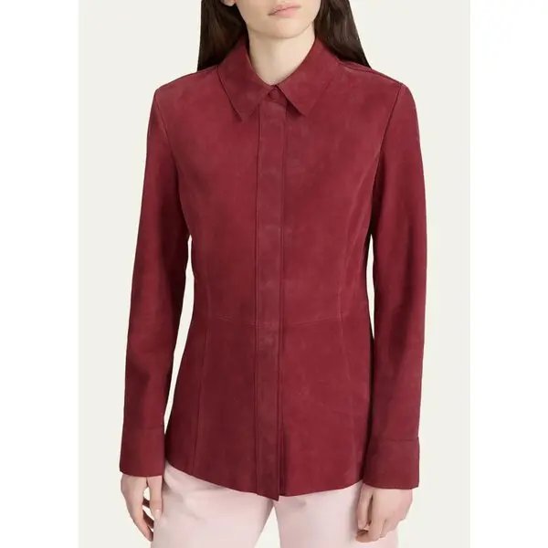 FRAME The Suede Shirt