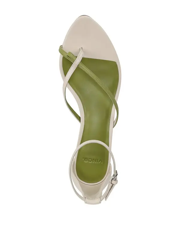Vince Siri Sandals - White/green