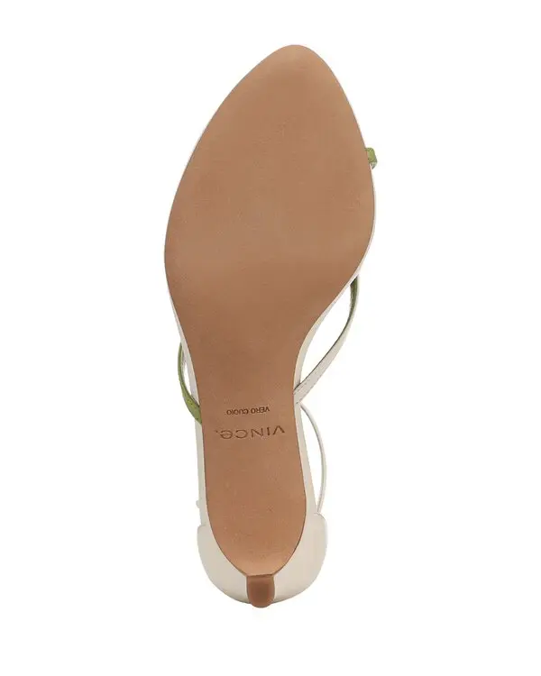Vince Siri Sandals - White/green