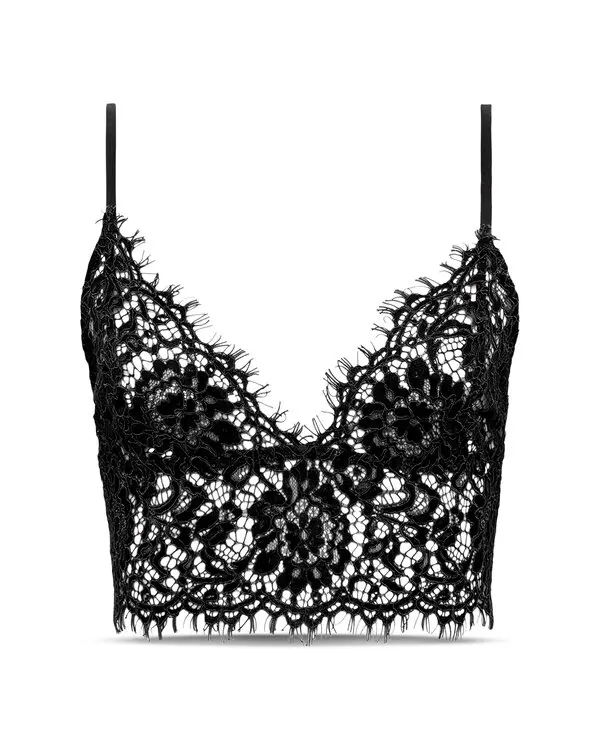 L'Agence Aislin Lace Bralette Top