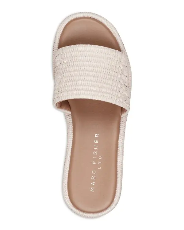MARC FISHER LTD. Daylin Platform Sandals - Light Pink