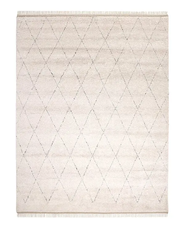 Bloomingdale'S Timeless Rug Designs Shaggy Moroccan S1121 Area Rug, 6' X 9 - Beige