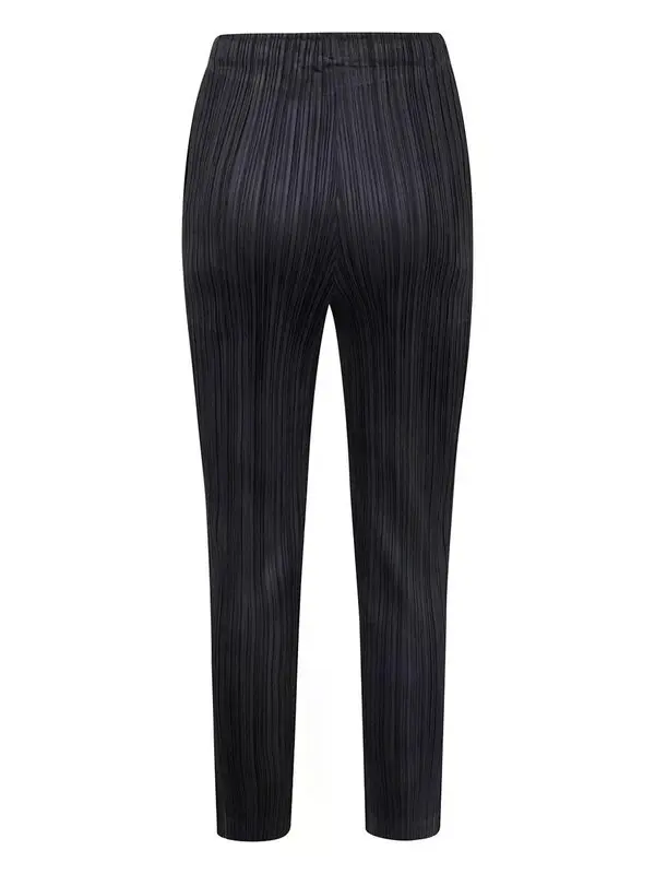 Issey Miyake Plissé Trousers - Black