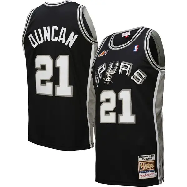 Mitchell & Ness Tim Duncan San Antonio Spurs 2000 Nba All-star Game Authentic Jersey