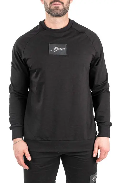 MACEOO Pure Cotton Blend Crewneck Sweater