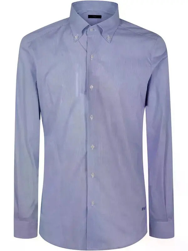 FAY Logo-embroidered Shirt
