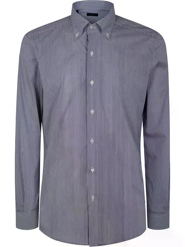 FAY Logo-embroidered Shirt