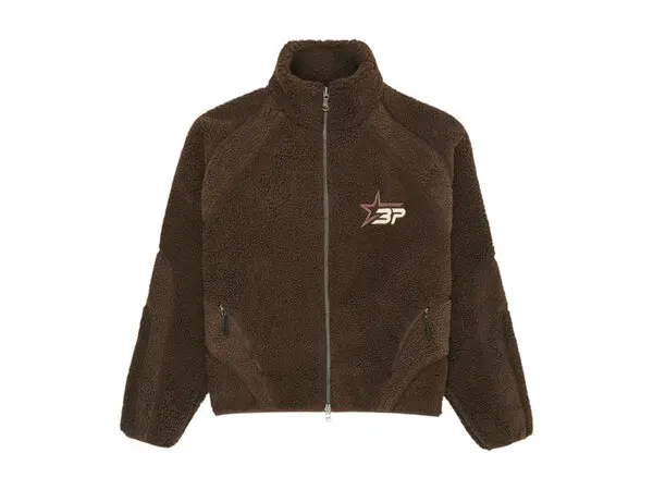 BROKEN PLANET Polar Fleece Zip Up Crew