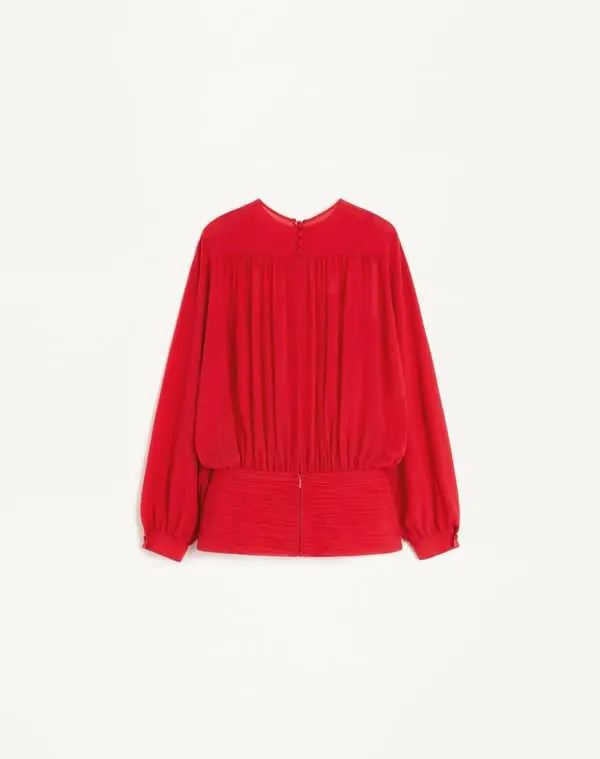 Valentino Garavani Light Georgette Top - Paris