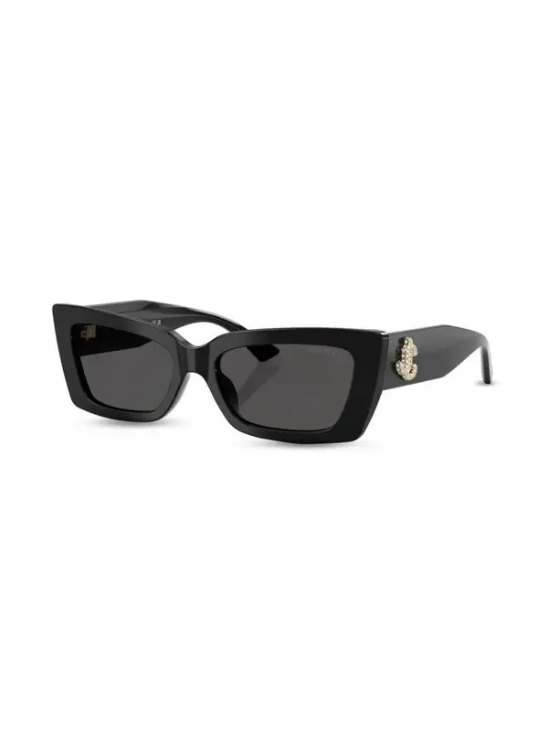 JIMMY CHOO Logo-plaque Sunglasses