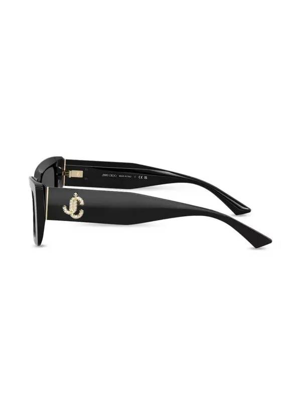 JIMMY CHOO Logo-plaque Sunglasses