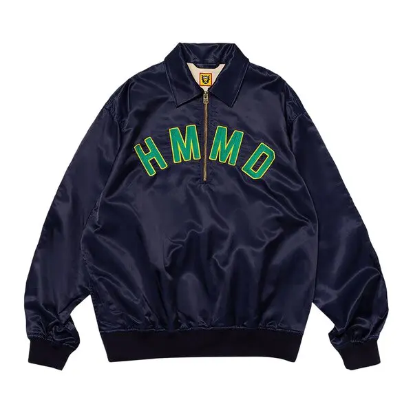 HUMAN MADE Half-zip Pullover 'navy