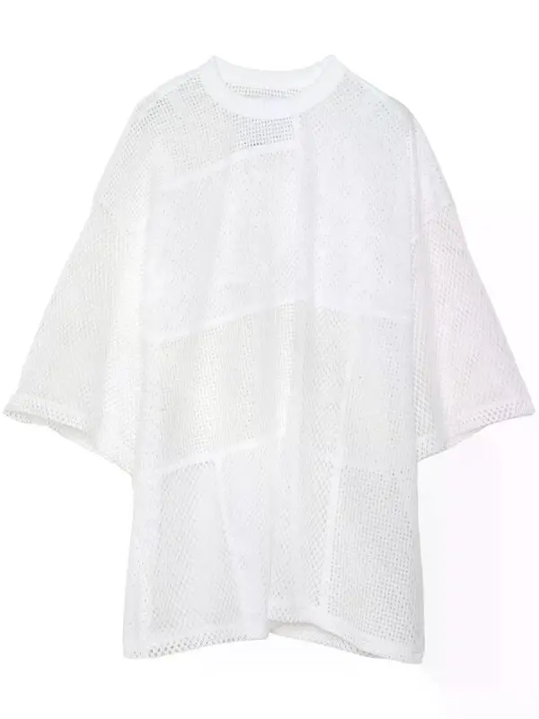 YOSHIOKUBO Various Lace T-shirt - White