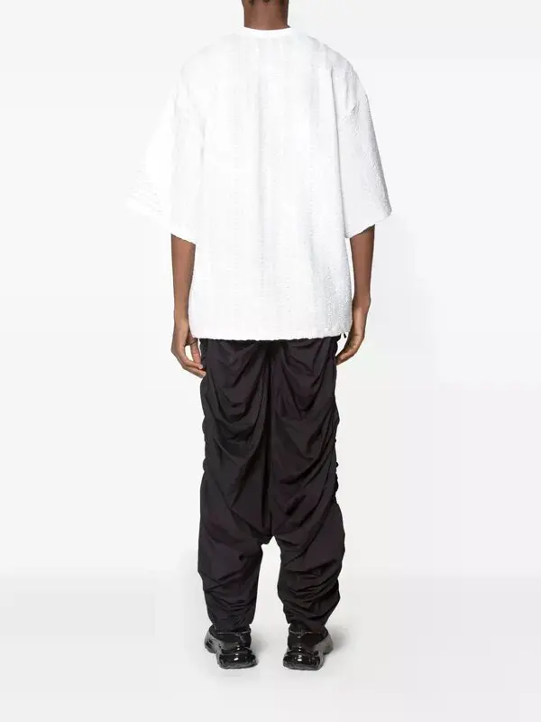 YOSHIOKUBO Wave Various Lace T-shirt - White