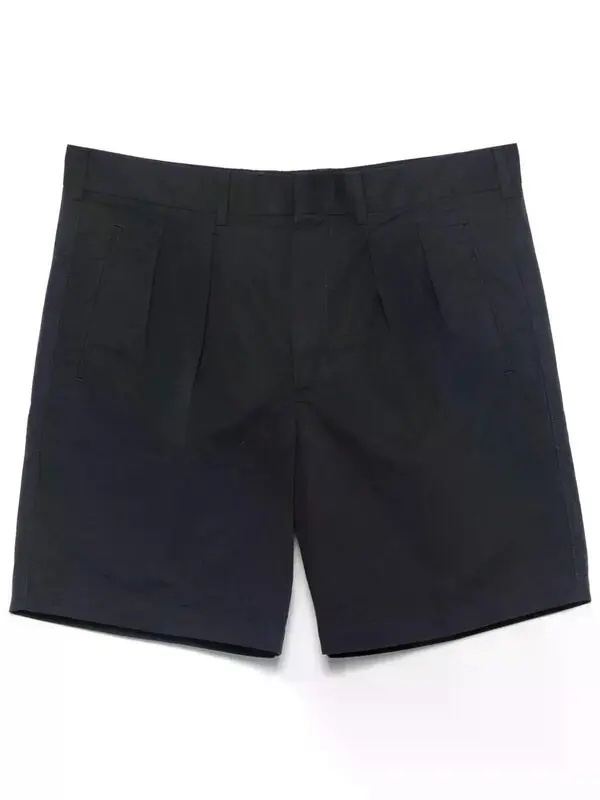 TOM FORD Pleat-detail Shorts - Blue