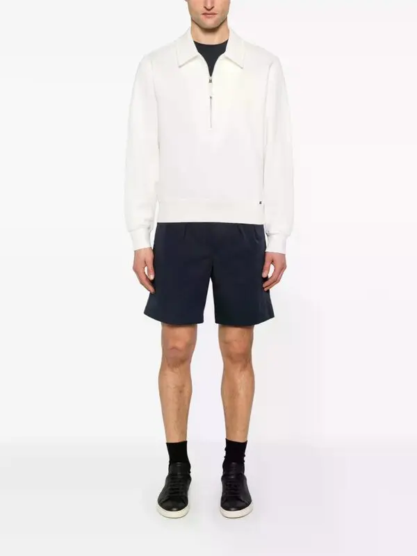 TOM FORD Pleat-detail Shorts - Blue